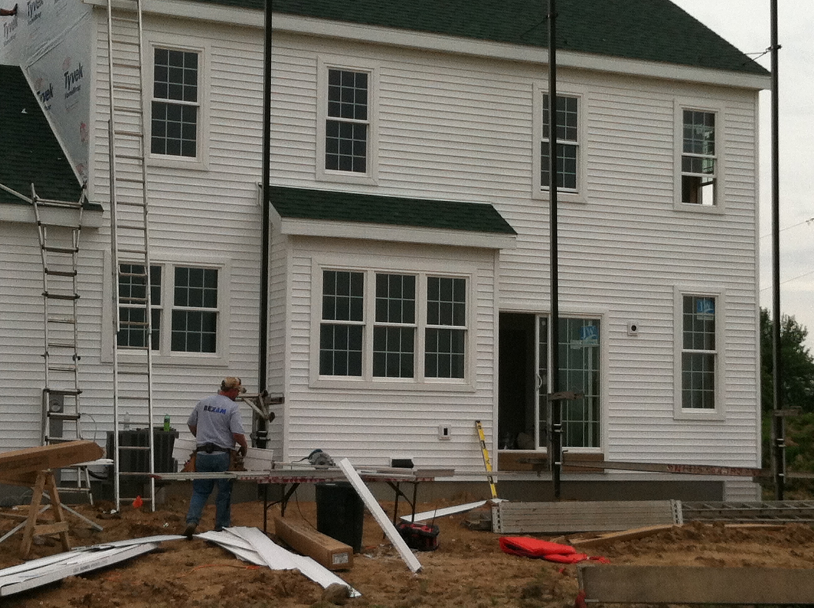 More siding & tile! | Our Country Home