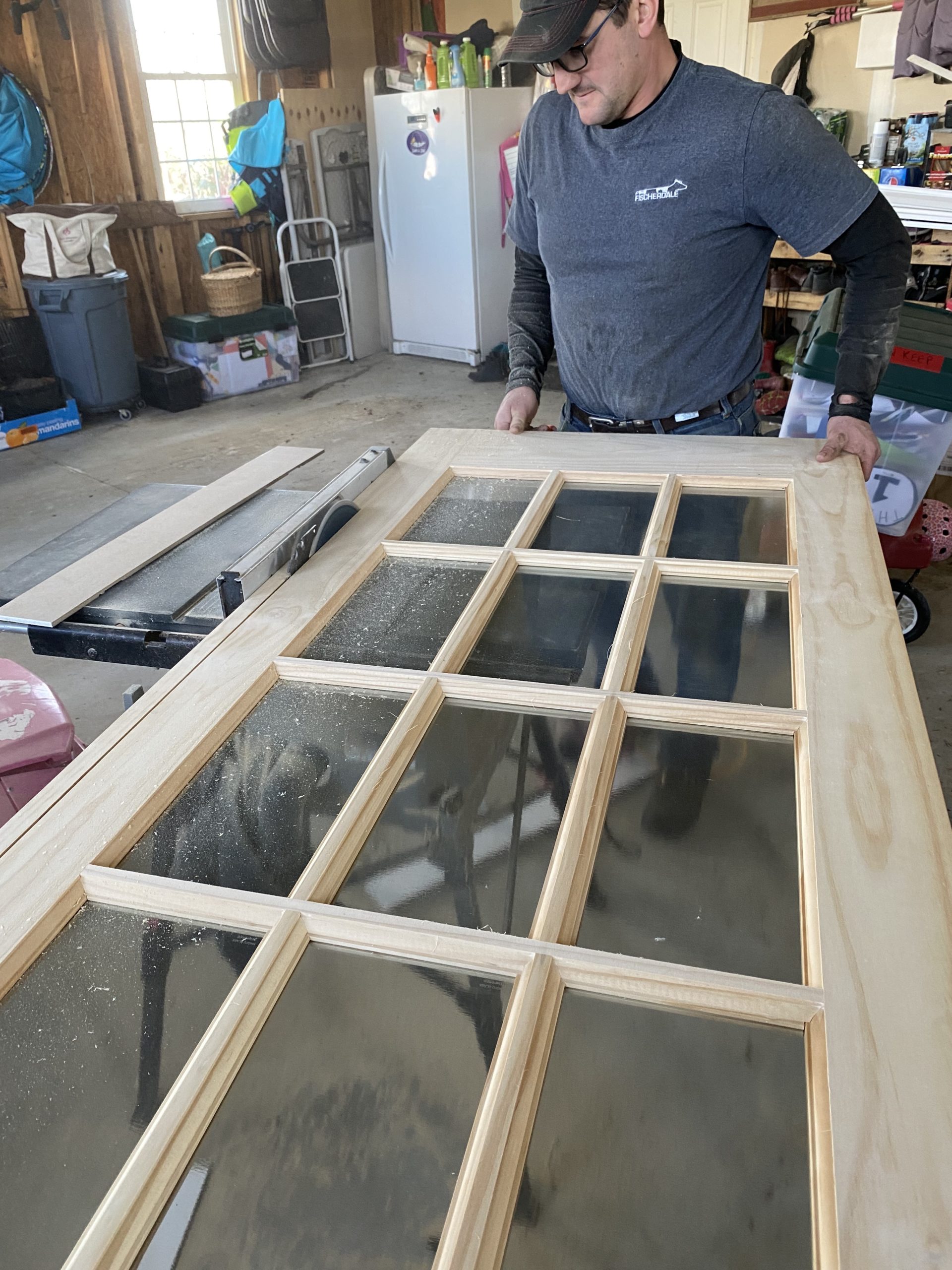 DIY Pantry Door | Our Country Home
